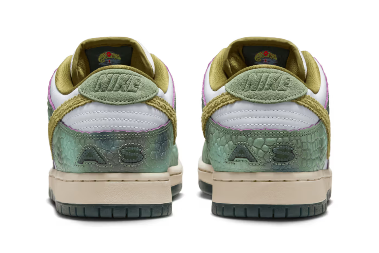 Alexis Sablone's Chameleon-Inspired SB Dunks Get Release Date ...